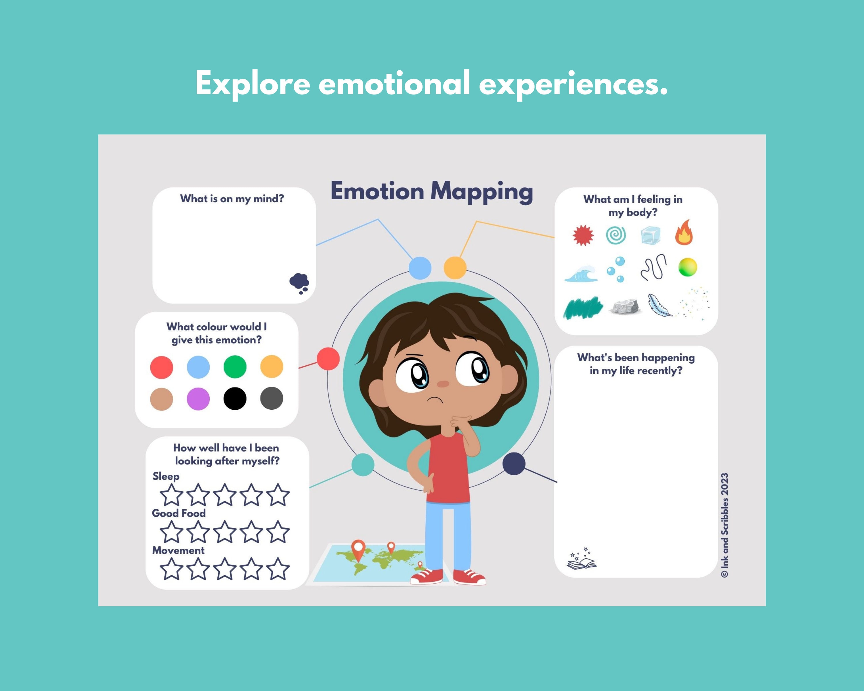 Emotions Worksheet for Kids Understanding Emotions and Feelings Emotion ...