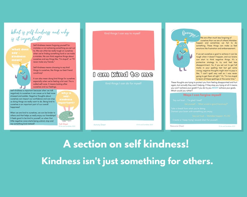 Kindness Activity PRINTABLE for Kids Social Emotional - Etsy