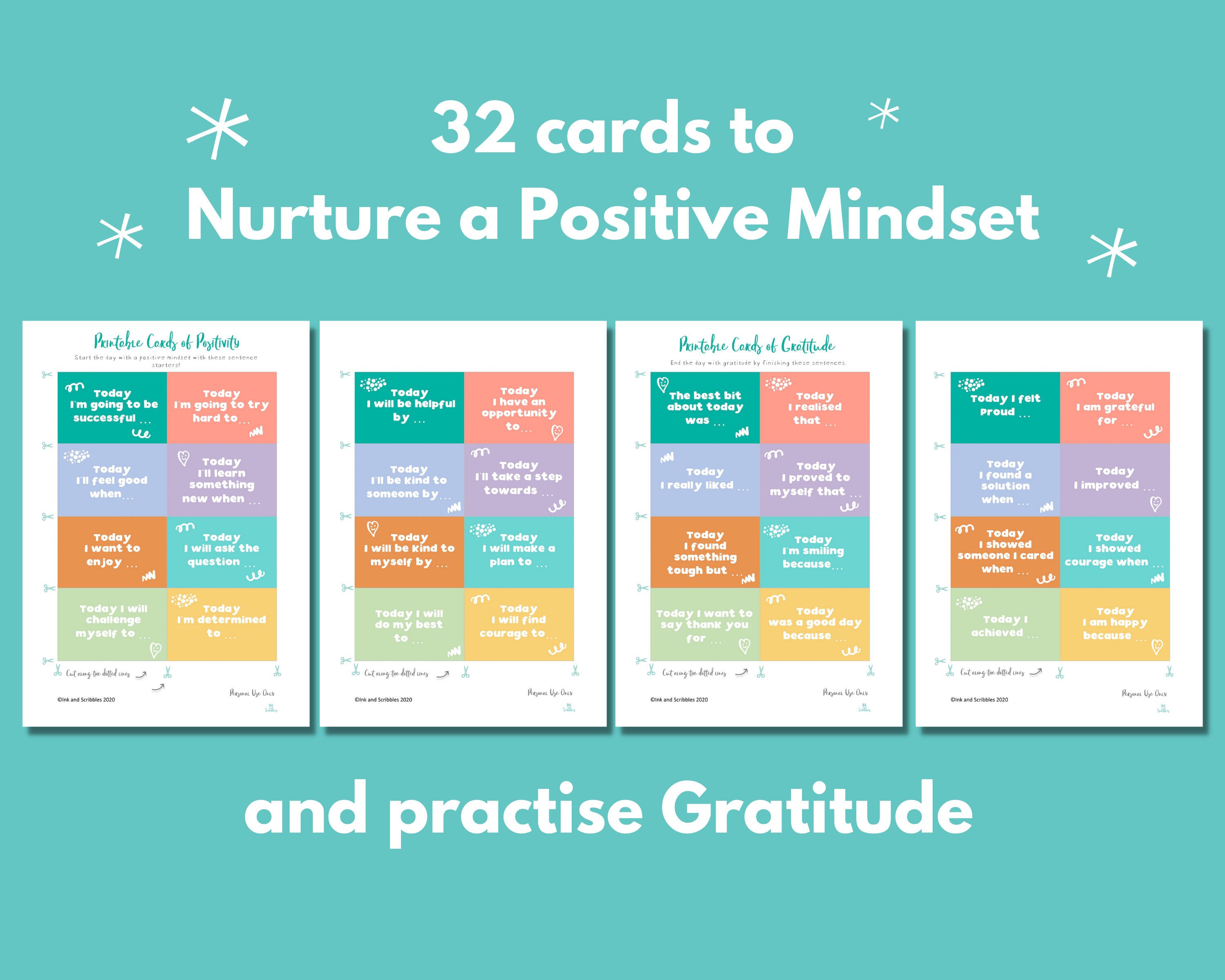 Positive Kids PRINTABLE Bundle Affirmations Positivity - Etsy