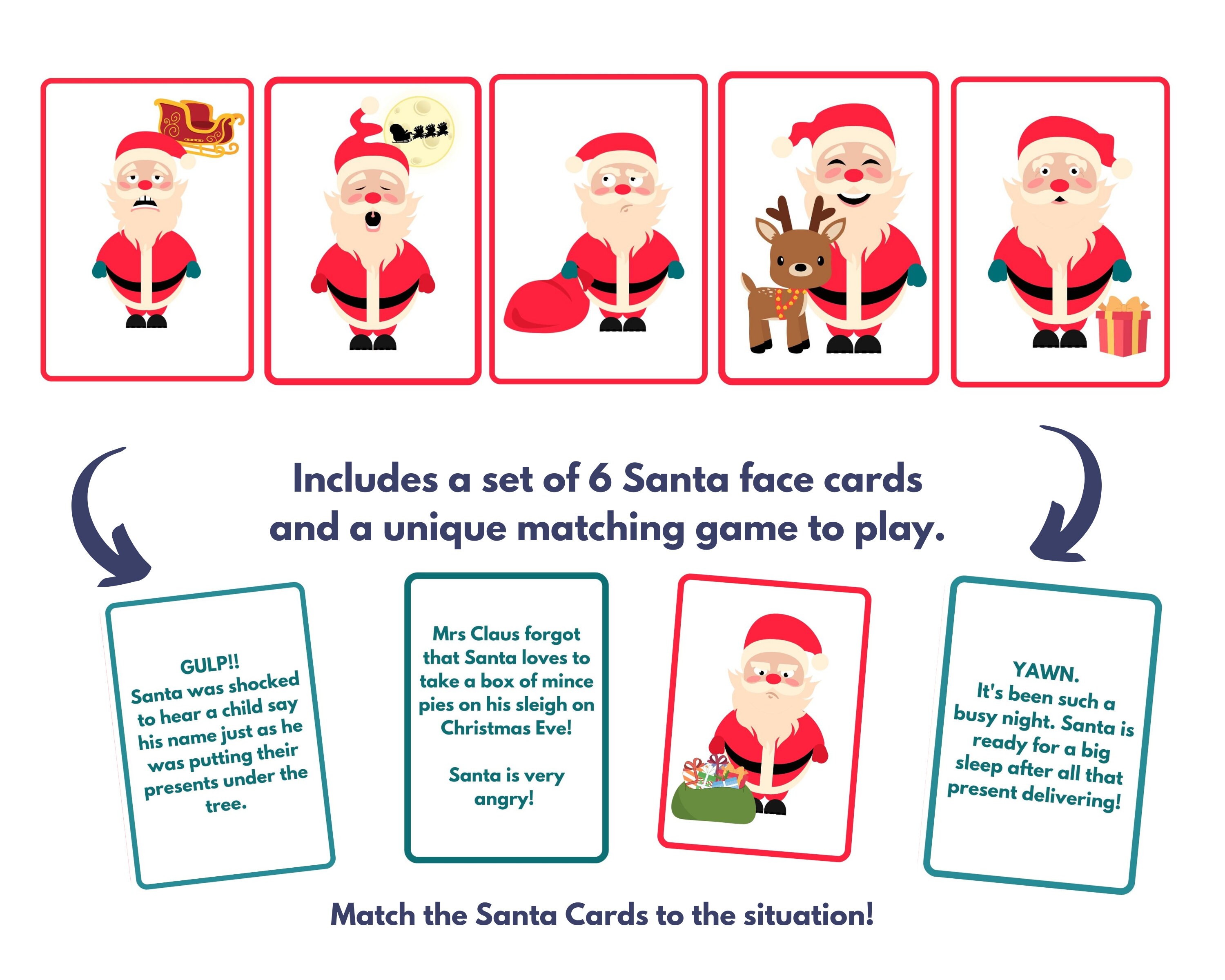 Christmas Emotions Feelings Activity Sheets PRINTABLE for Kids ...