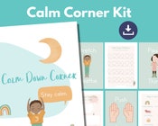 Calm Down Techniques Chart Calming Down Toddlers Children Kids ...