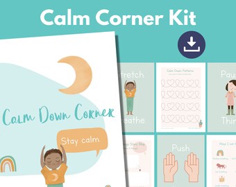 Coping Skills Wheel for Kids Anxiety Relief Mental Health - Etsy