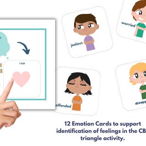 CBT Kids Understanding Emotions Activity PRINTABLE | Feelings ...