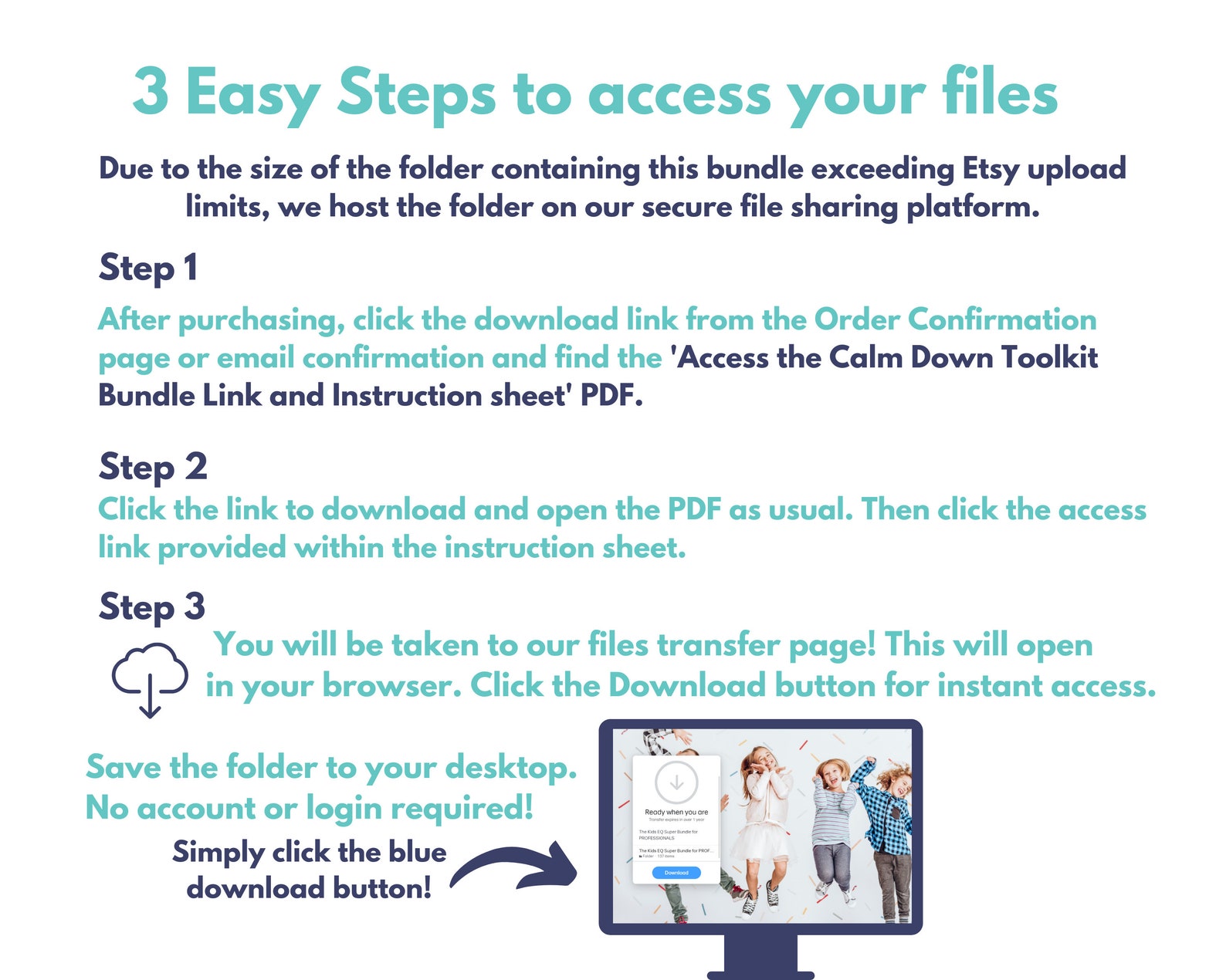 Calm Down Corner Toolkit Bundle for Kids Time in Cool Down - Etsy