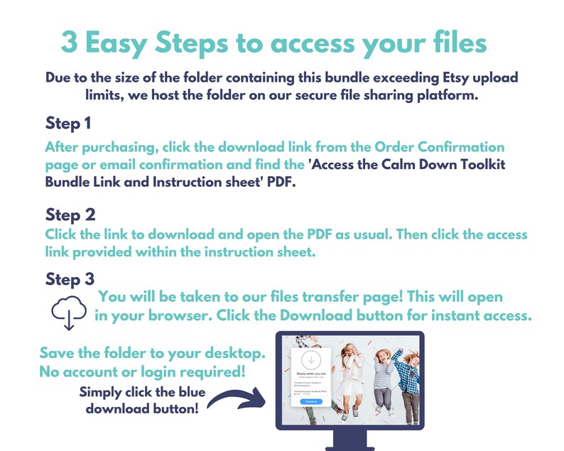 Calm Down Corner Toolkit Bundle for Kids Time in Cool Down - Etsy