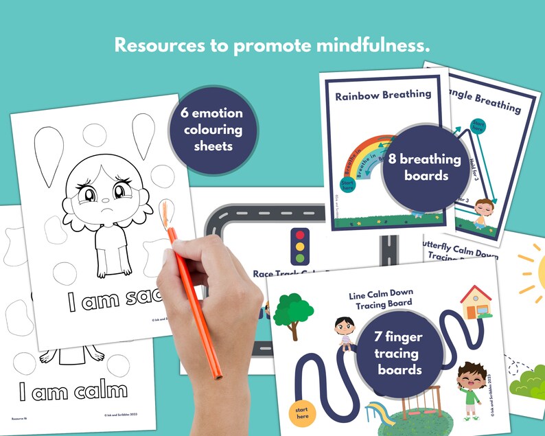 Toddler Calm Down Corner Toolkit PRINTABLE Emotional - Etsy UK