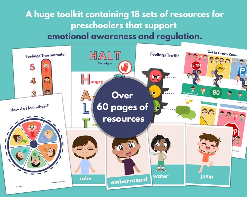 Toddler Calm Down Corner Toolkit PRINTABLE Emotional - Etsy UK