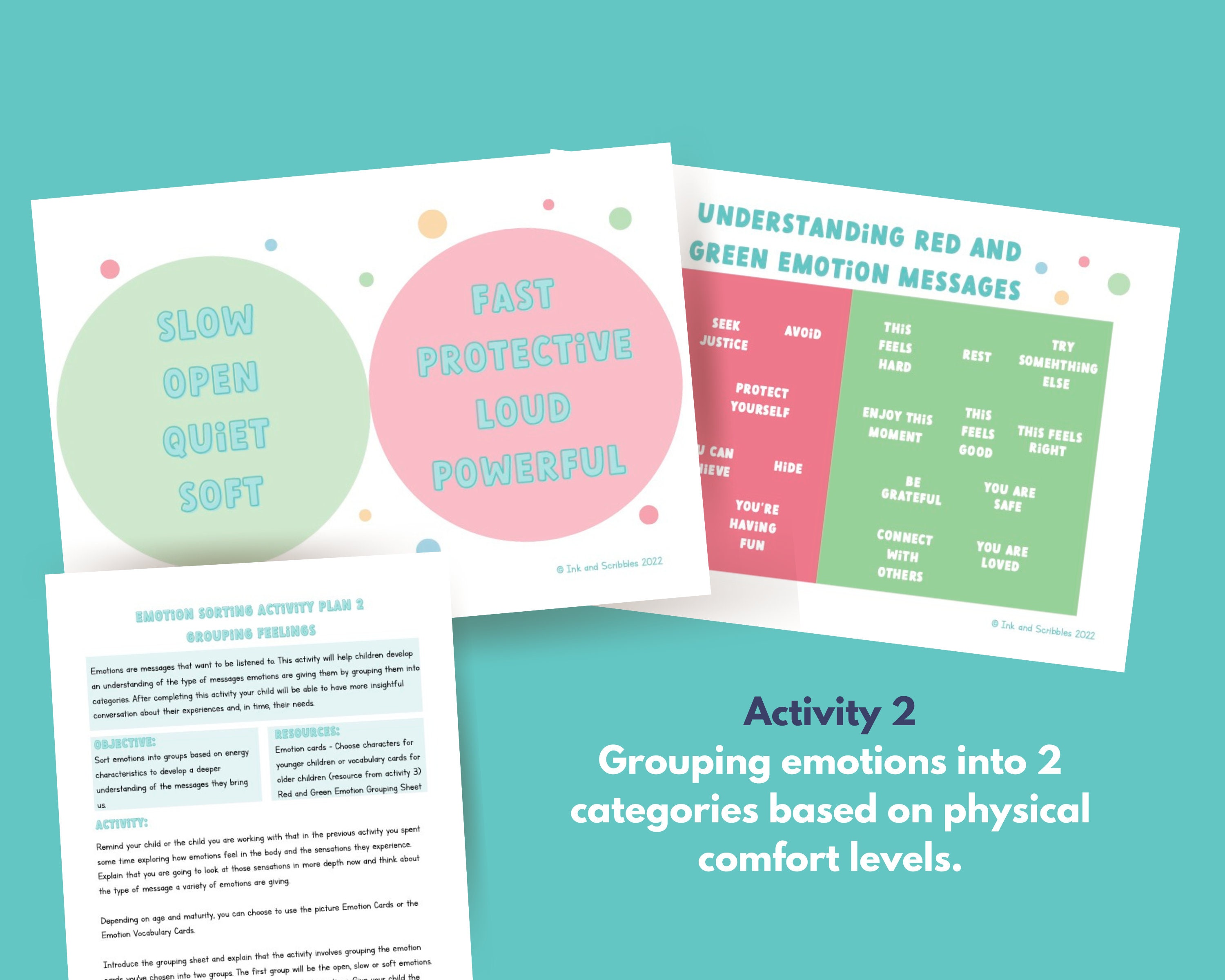 Identifying Emotions Activity PRINTABLE for kids Emotional Intelligence ...