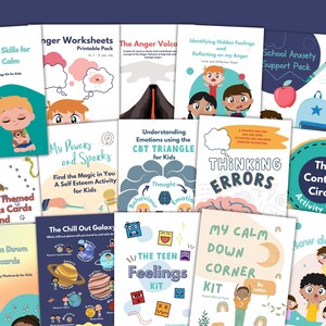 Emotional Education Super Bundle for Home Use, SEL, Home Educator ...