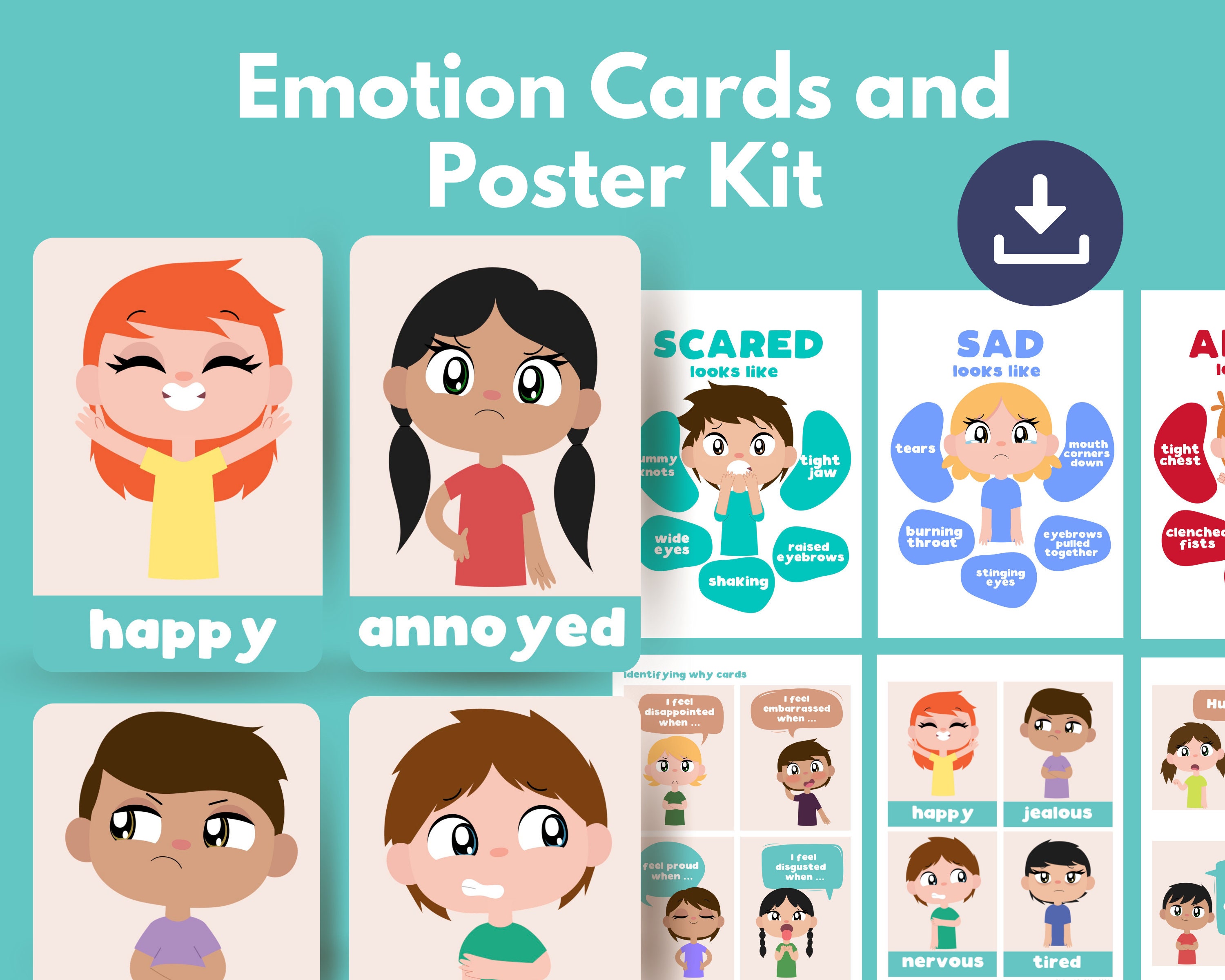 Emotions Poster Printable