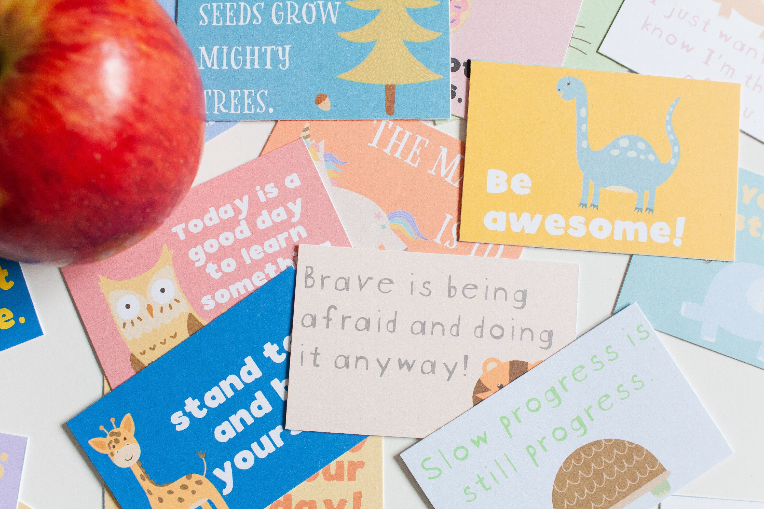 Lunch Box Notes for Kids Printable School Lunch Note Cards - Etsy UK