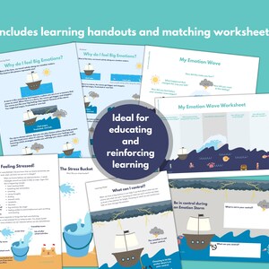 Emotional Regulation PRINTABLE Worksheets for Kids | Managing Big ...