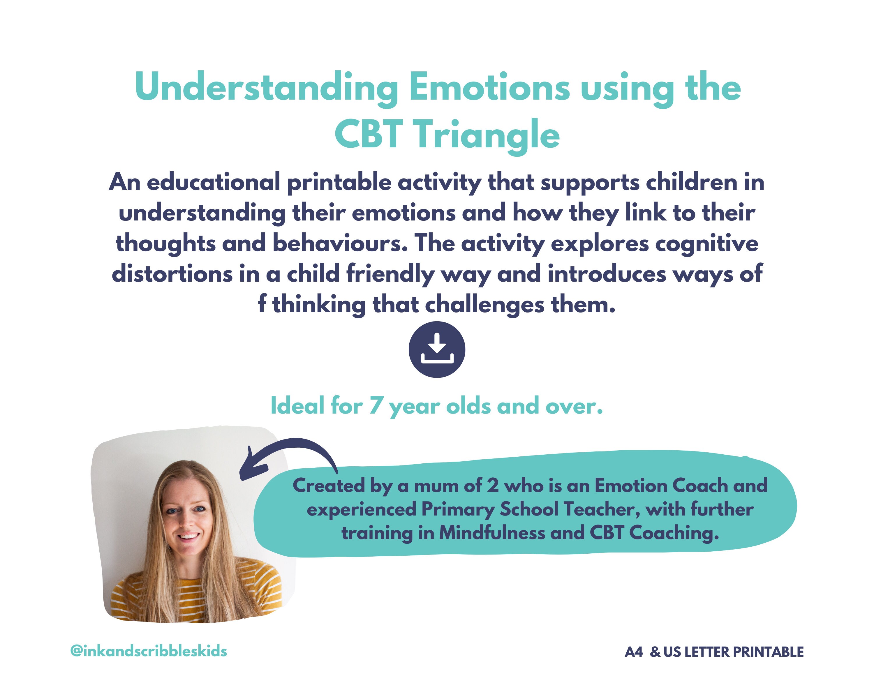 CBT Kids Understanding Emotions Activity PRINTABLE Feelings - Etsy UK