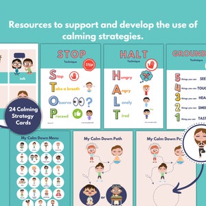 Toddler Calm Down Corner Toolkit | PRINTABLE Emotional Regulation and ...