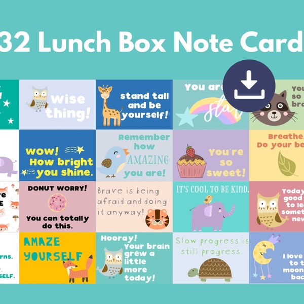 School Note Cards - Etsy