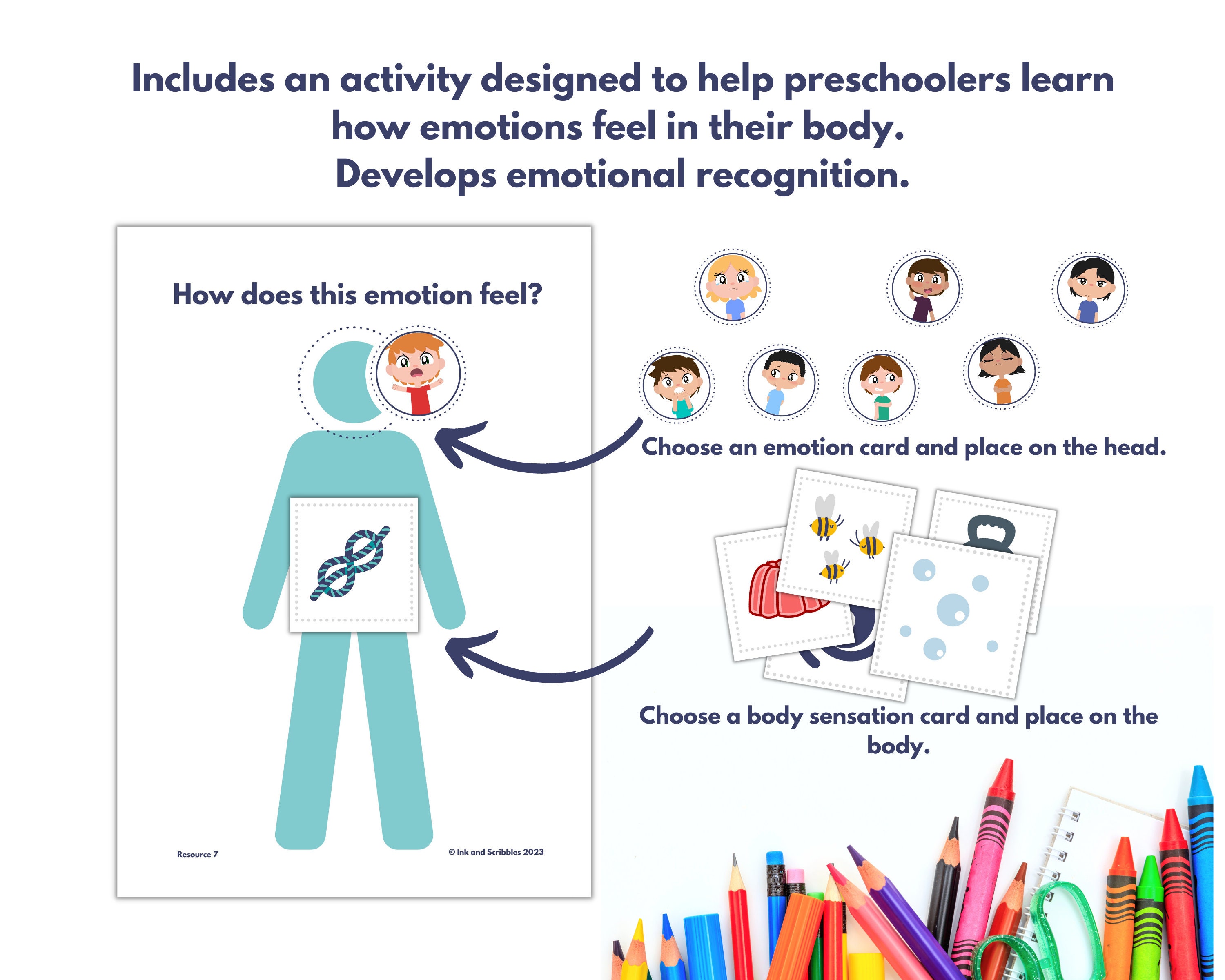 Toddler Calm Down Corner Toolkit PRINTABLE Emotional Regulation and Coping Skills for Preschool ...