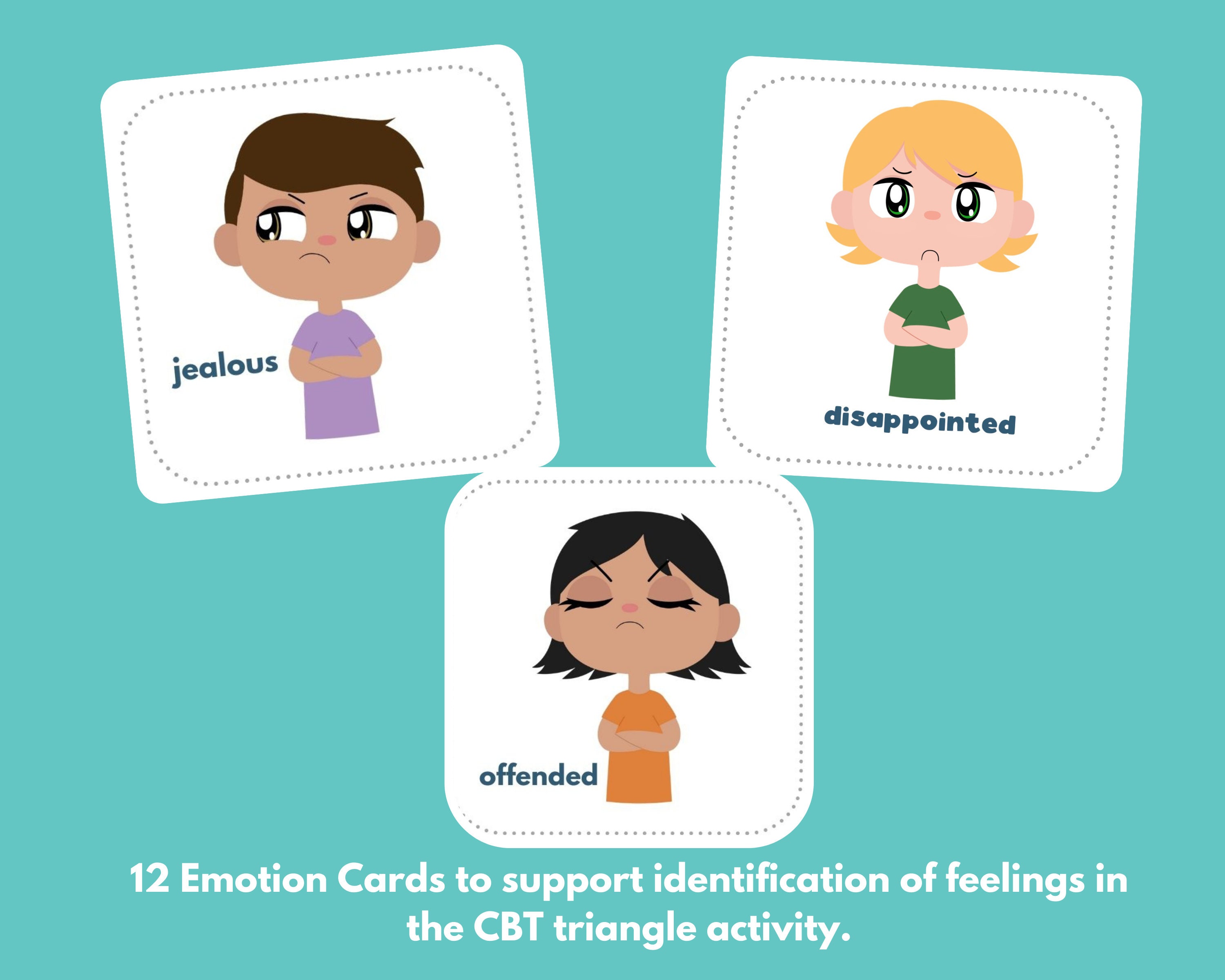 CBT Kids Understanding Emotions Activity PRINTABLE Feelings - Etsy UK