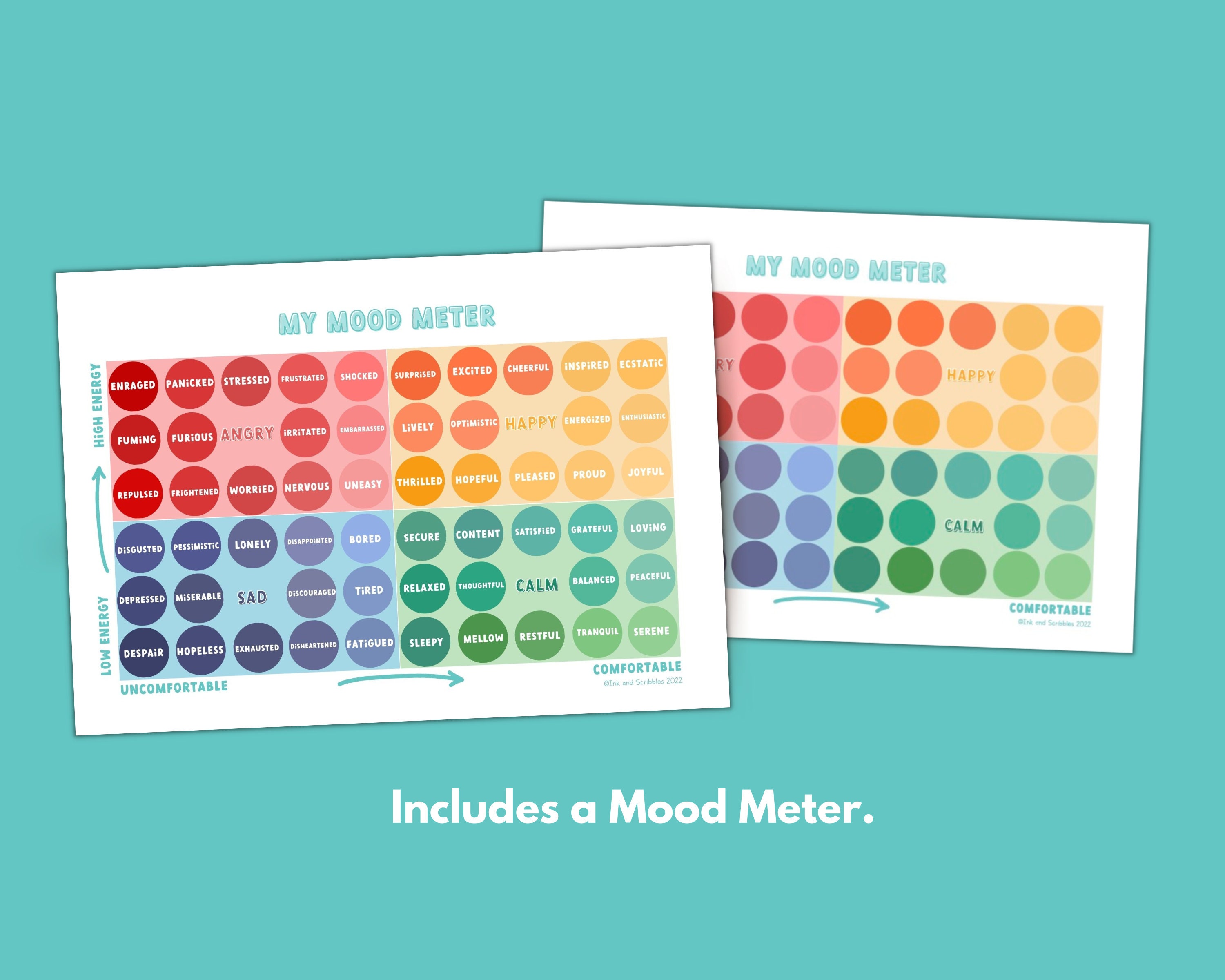 Feelings Flashcards & Emotion Posters for Kids: Emotional Awareness and ...