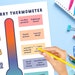 Anxiety Thermometer PRINTABLE for Kids and Teens | Worry, Fear Scale ...