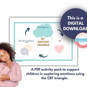 CBT Kids Understanding Emotions Activity PRINTABLE | Feelings ...
