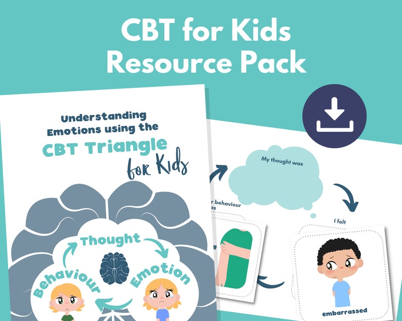 CBT Kids Understanding Emotions Activity PRINTABLE Feelings - Etsy