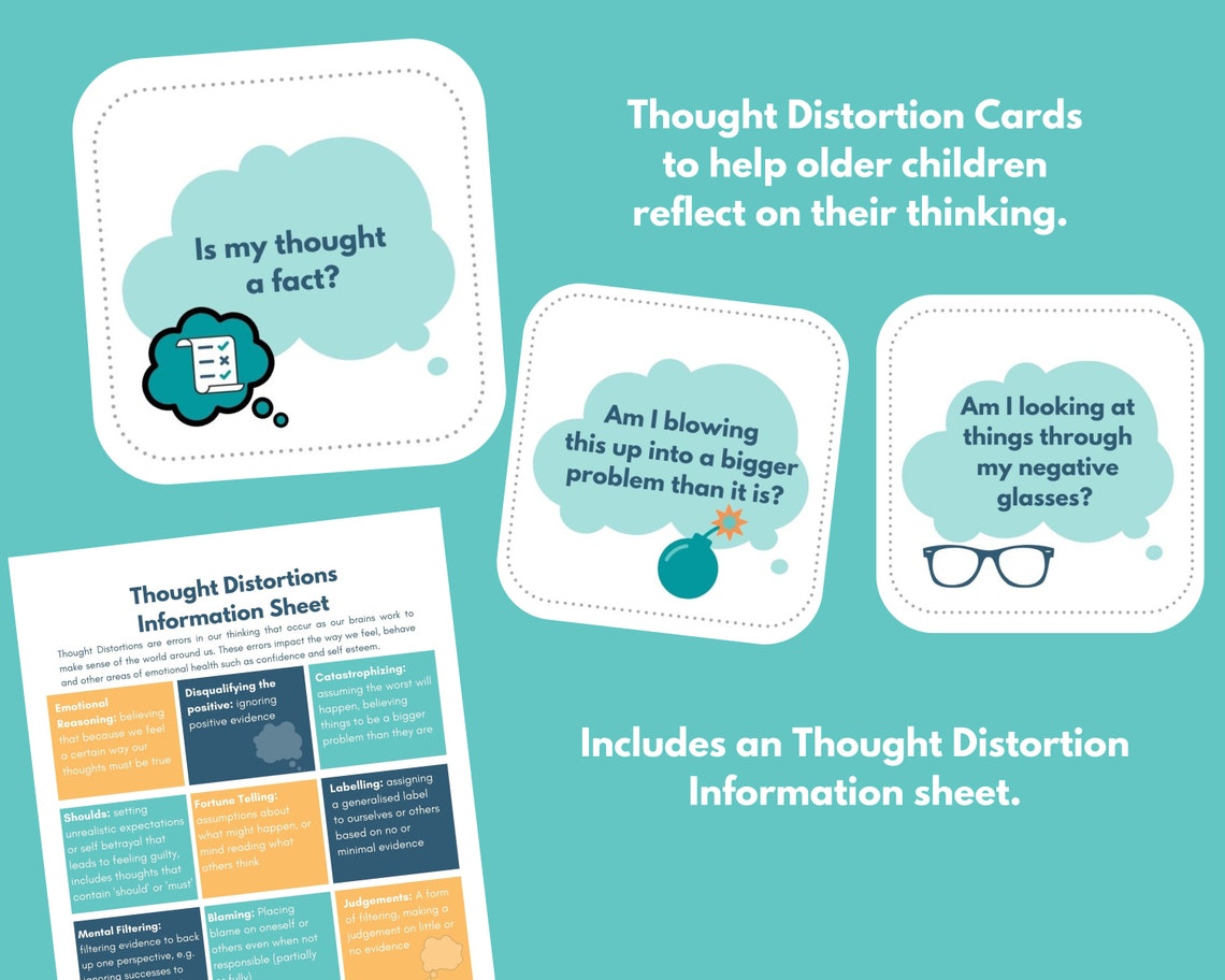 CBT Kids Understanding Emotions Activity PRINTABLE Feelings - Etsy UK