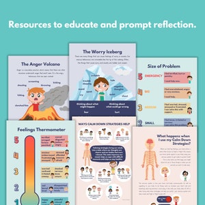 Calm Down Corner Toolkit Bundle for Kids | Time in Cool Down PRINTABLE ...