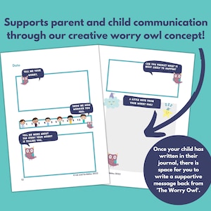 Anxiety Journal for Kids PRINTABLE | PDF | Anxious Children's Worry ...