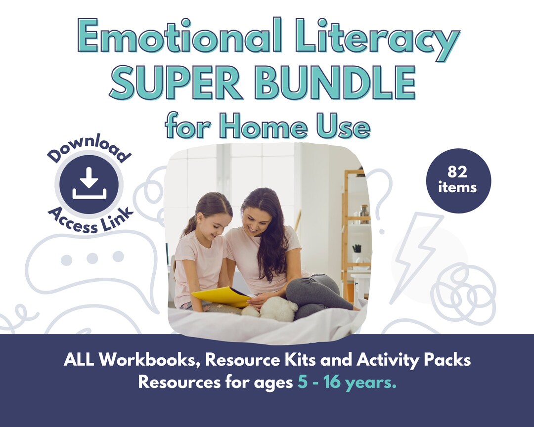 Emotional Education Super Bundle for Home Use, SEL, Home Educator ...