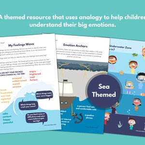 Emotional Regulation PRINTABLE Worksheets for Kids | Managing Big ...