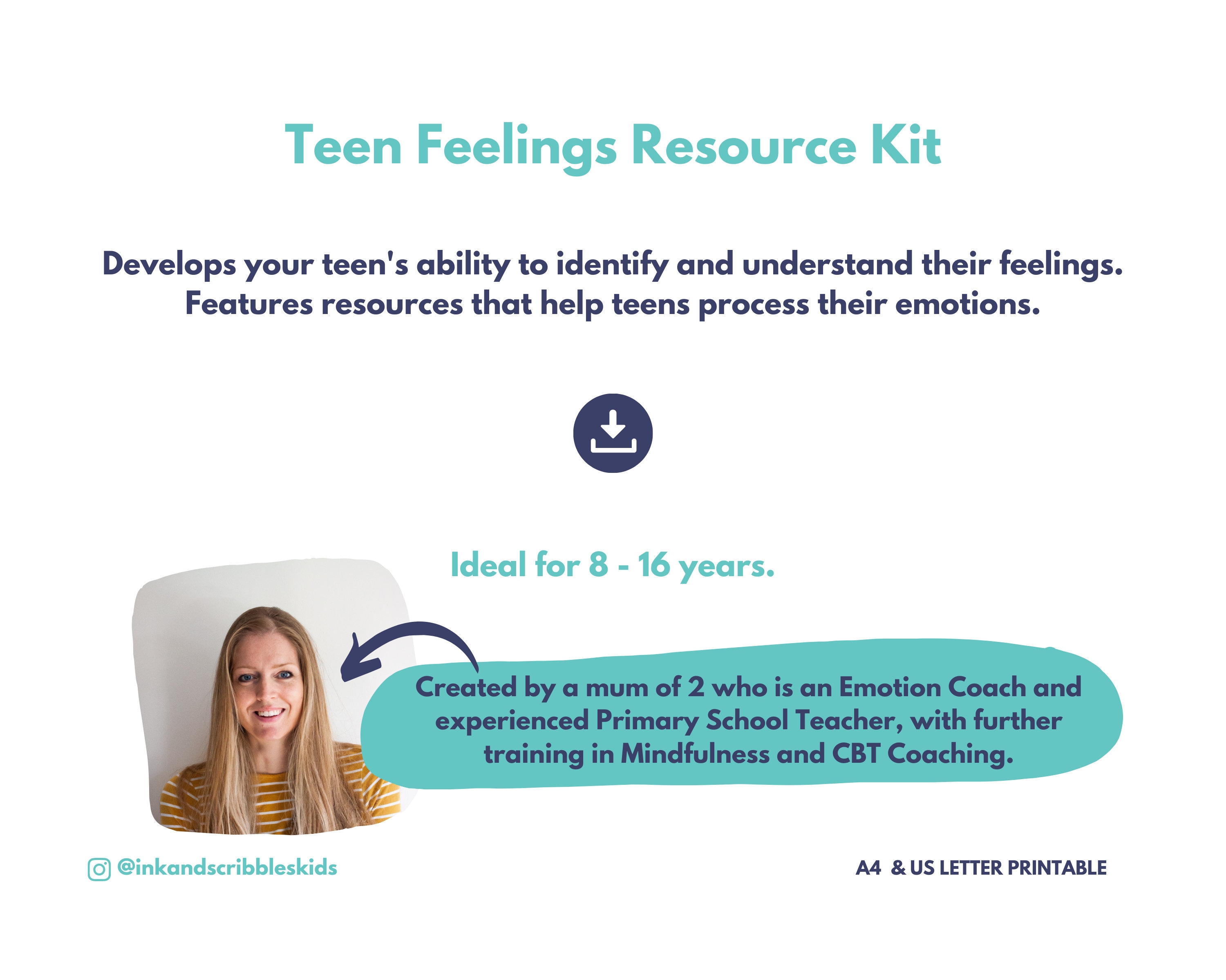 Teenagers Emotions Feelings Worksheets PRINTABLE | Emotional ...