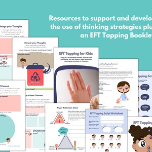 Anger Management for Kids PRINTABLE Bundle for Professional Use by ...