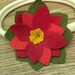 Poinsettia Christmas Headband. Girls Christmas Headband. Poinsettia ...