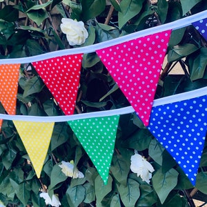 Rainbow Bunting - Party Decorations - Party Bunting - Playroom Decor ...