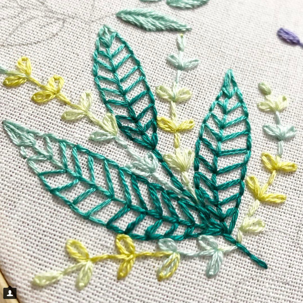 Hand Embroidery Pattern Love Flower Wreath Digital - Etsy