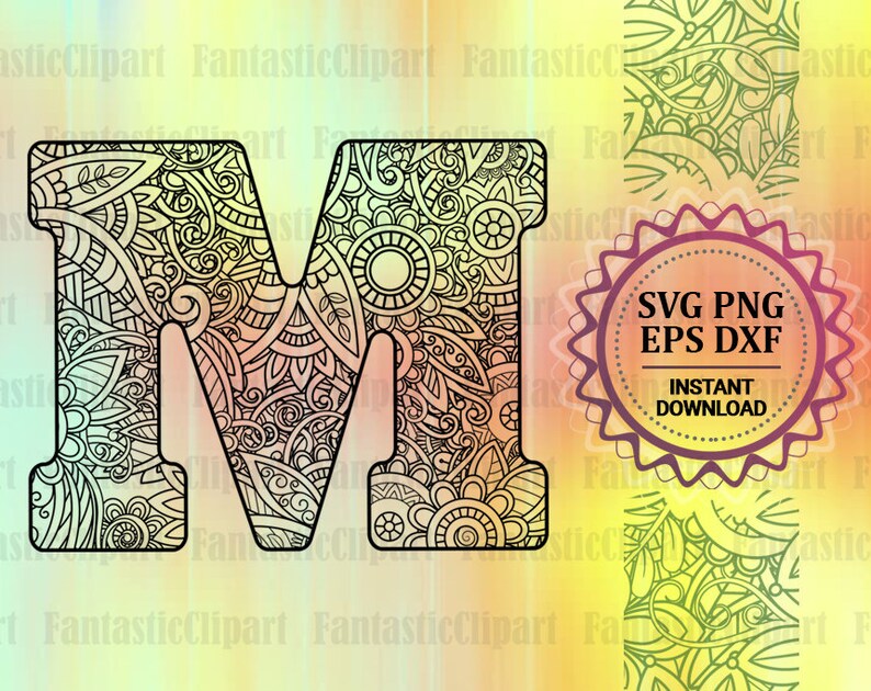 Letter M Svg Letter M Decor Alphabet Svg Files Alphabet | Etsy