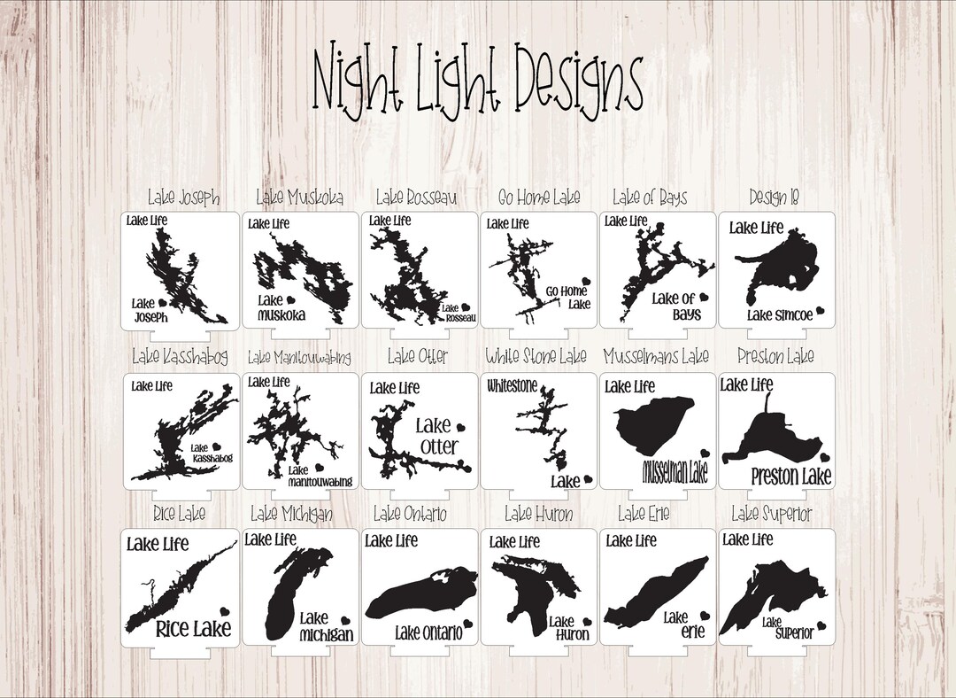 Lake Night Lights-lake Simcoe-whitestone Lake-musselman Lake-lake ...