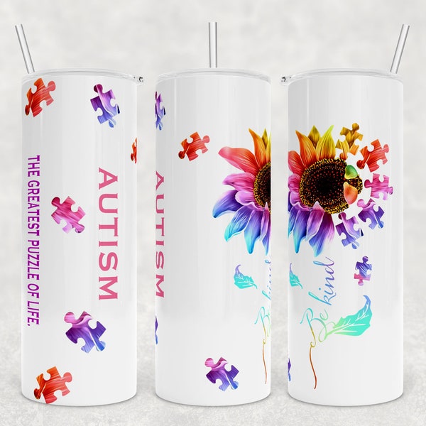 Autism Tumbler - Etsy