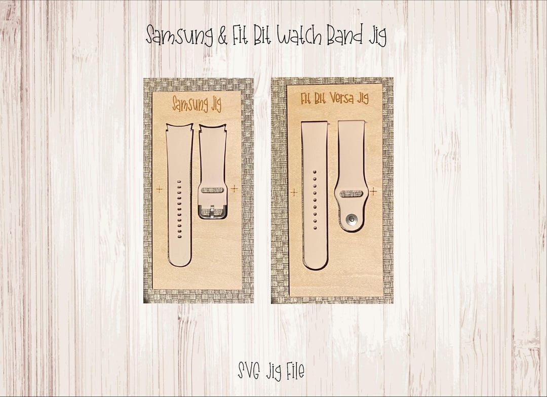 Samsung Fit Bit Engraving Jig Silicone Watch Jig - Etsy