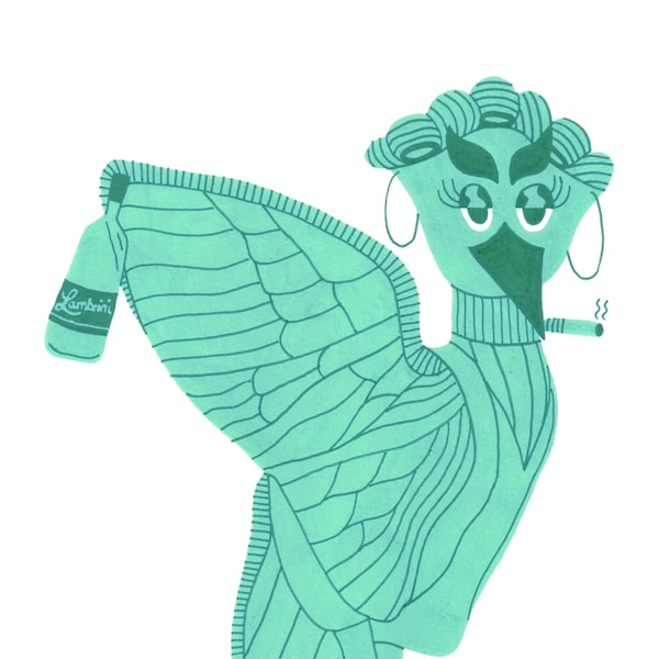 Liver Bird Print - Etsy UK