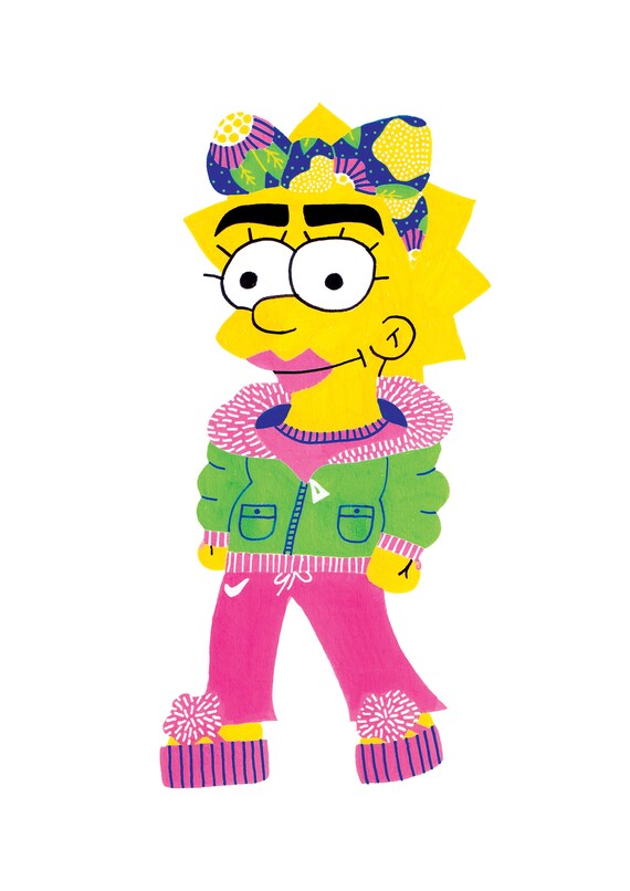 Scouse Lisa A4 Print | Etsy