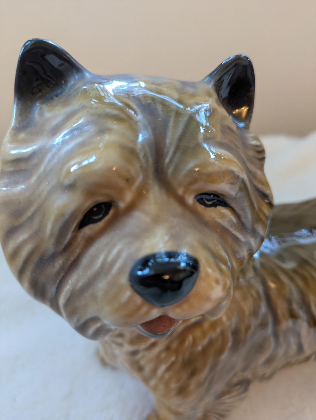Vintage Coopercraft Ceramic Cairn Terrier Dog - Etsy UK