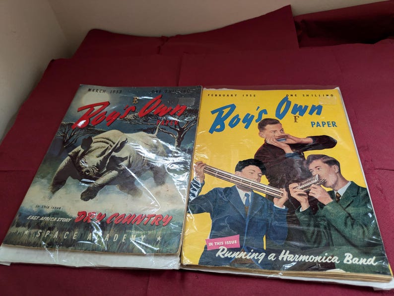 7 Editions of the Boys Own Paper Dating From 1949 to 1956 - Etsy UK