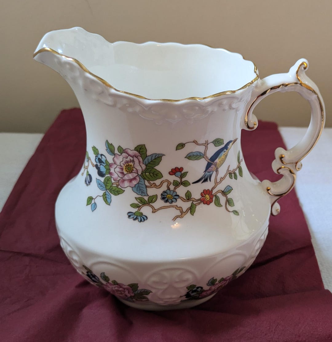 Vintage Aynsley Pembroke Bone China Jug - Etsy