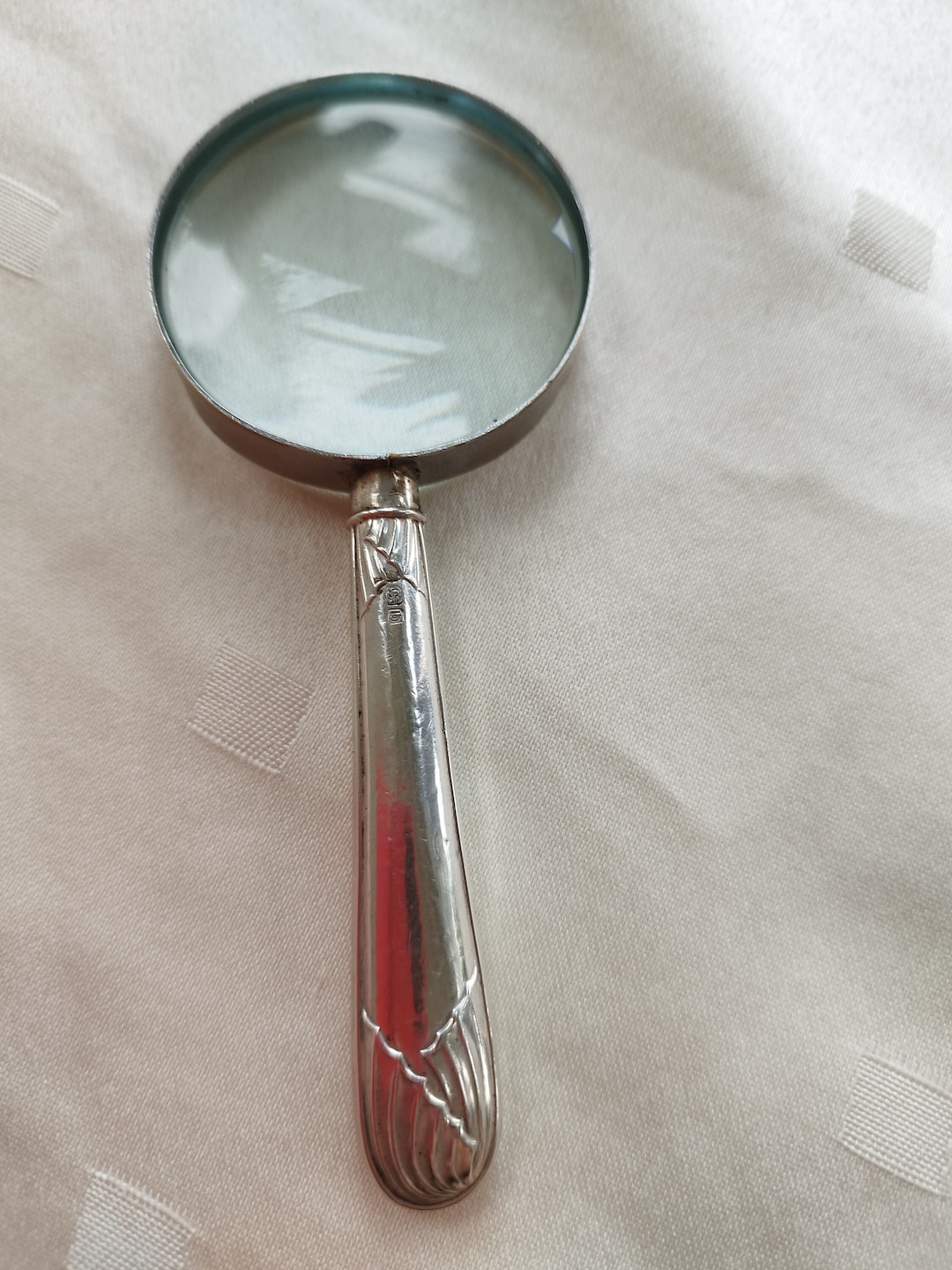 Antique Hallmarked Silver Handled Magnifying Glass - Etsy Australia
