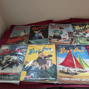 7 Editions of the Boys Own Paper Dating From 1949 to 1956 - Etsy UK