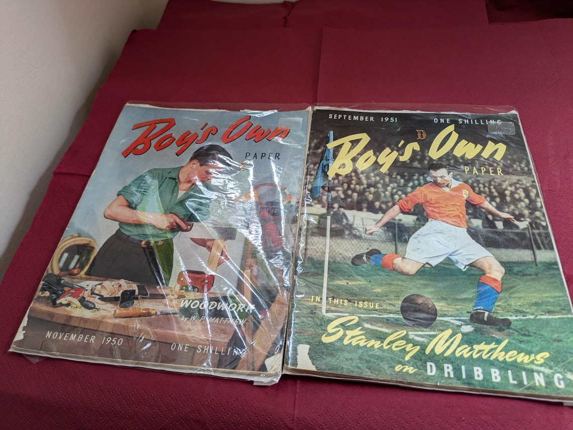 7 Editions of the Boys Own Paper Dating From 1949 to 1956 - Etsy UK