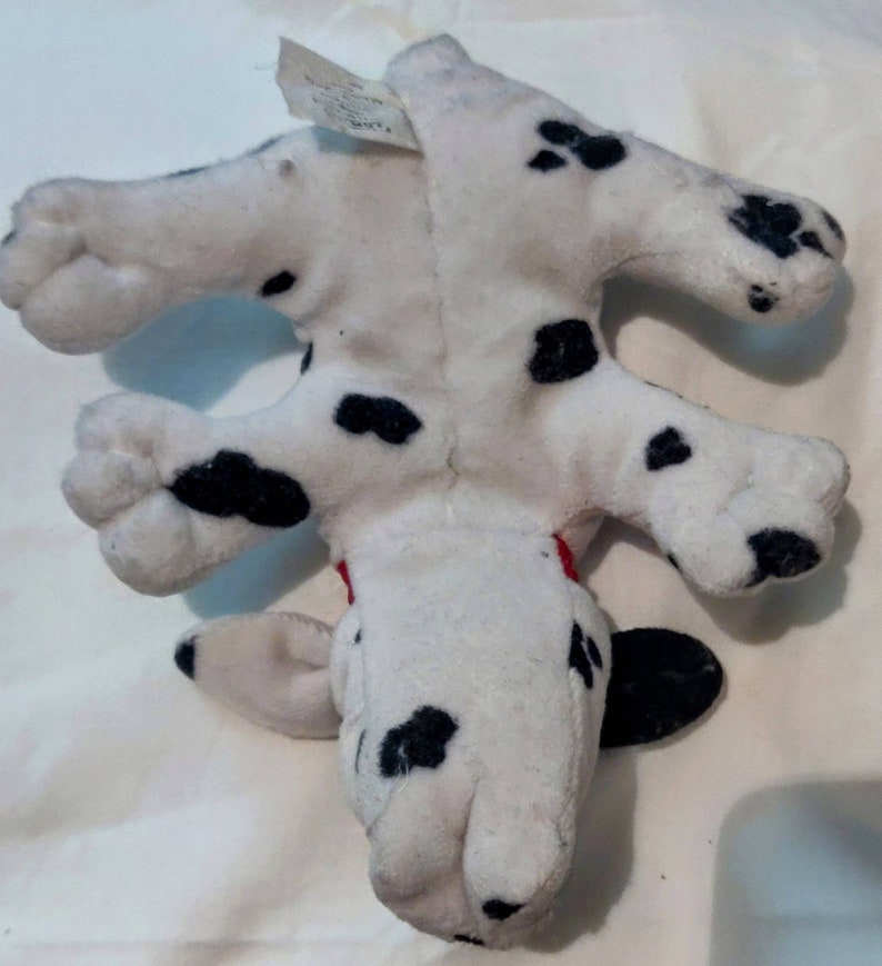 3 Vintage Lot Tonka 1980s Small Pound Puppy Dog Plush Patches Dalmatian ...