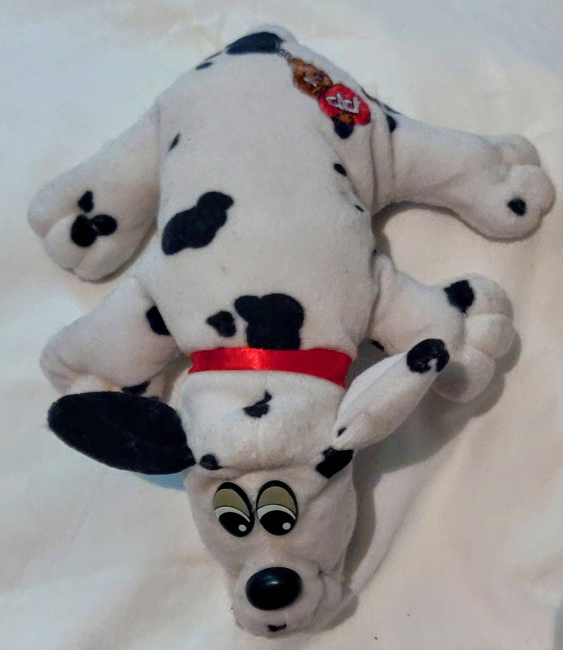 3 Vintage Lot Tonka 1980s Small Pound Puppy Dog Plush Patches Dalmatian ...