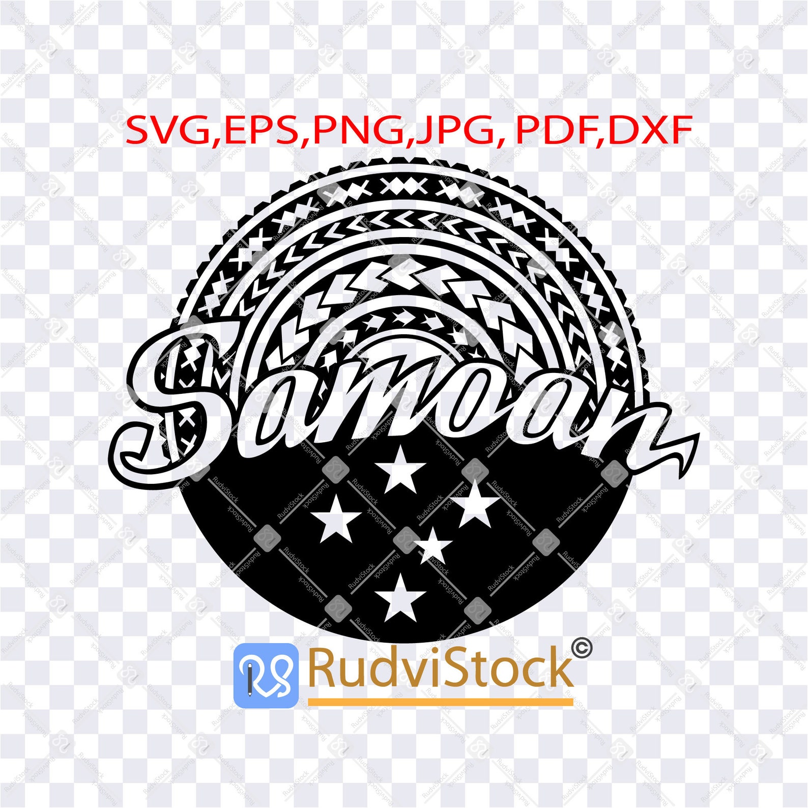 Samoan Logo Svg Polynesian Svg Tribal Svg Samoan Tribal | Etsy